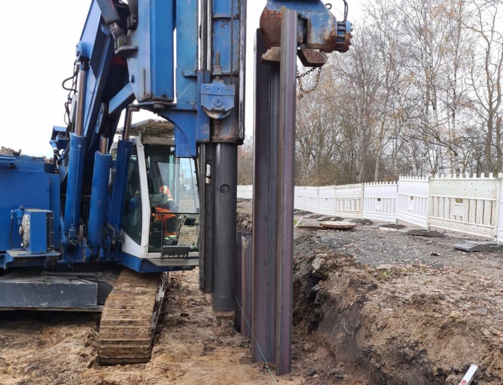 Spundwand TanQuid | maasbau Baudienstleister